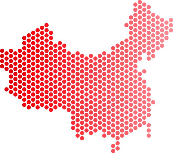 Pixel Map China Vector Images (over 170)