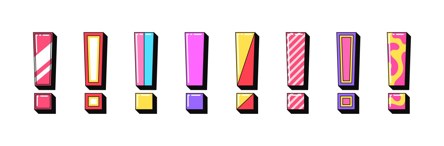 Isolated retro star icon set stickers superstar Vector Image