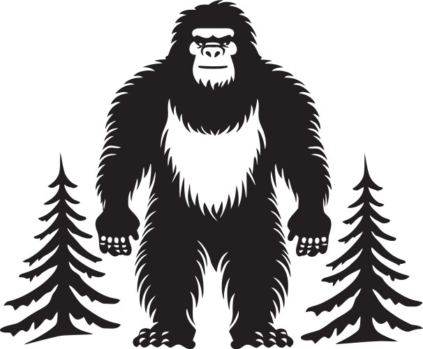 Sasquatch Vector Images (over 1,800)