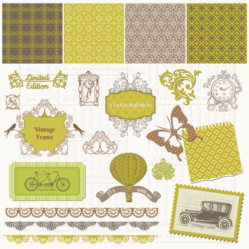 Scrapbook Vector Images (over 250,000)