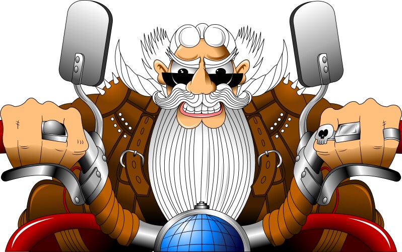 Biker Cartoons Vector Images (over 6,900)