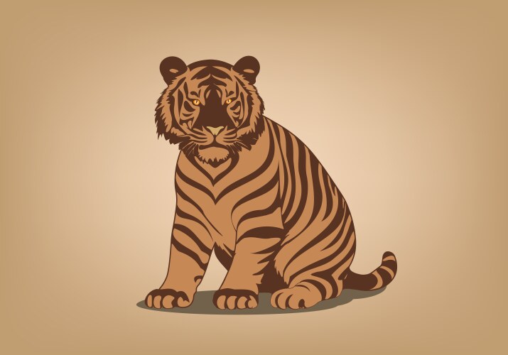 Tiger Big Family Vector Images (61)
