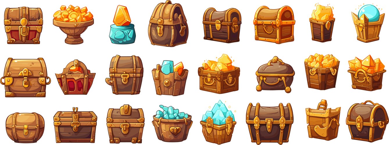 Chest Cartoon Vector Images (over 15,000)