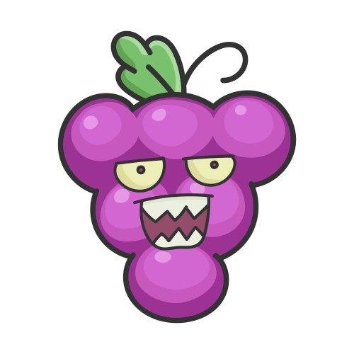 Grape Royalty Free Vector Image - VectorStock