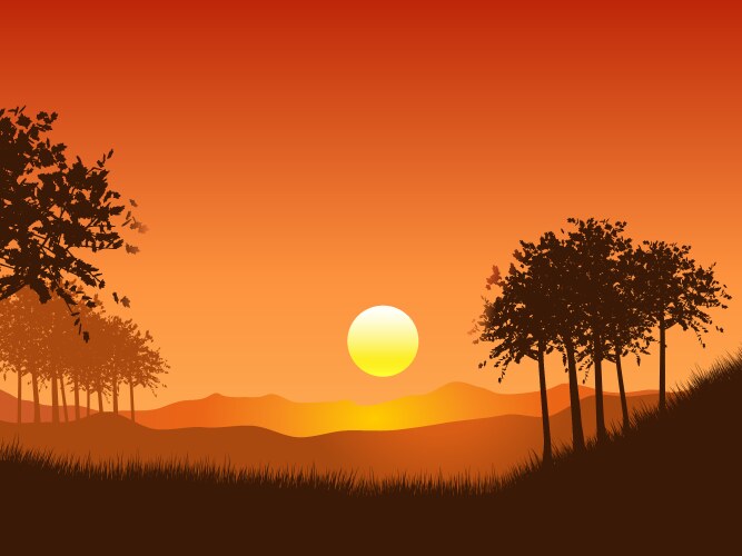 Sunset Vector Images (over 190,000)