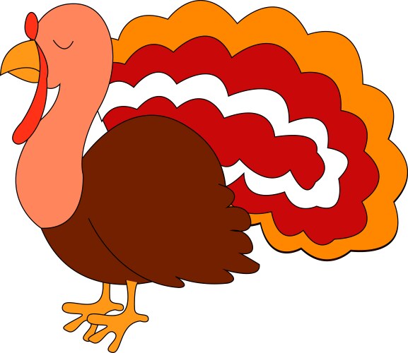 Turkey Wattle Cartoon Vector Images (22)