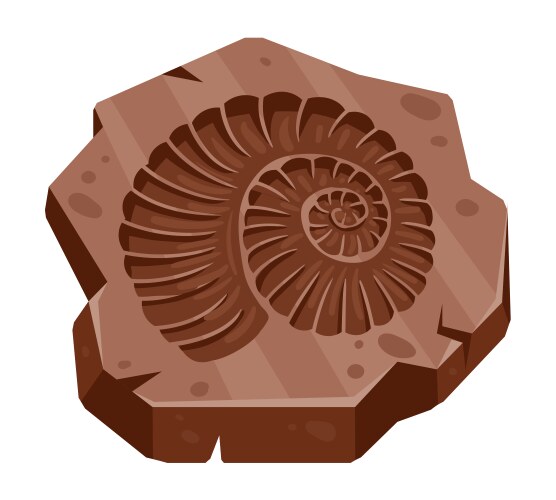 Cartoon archeology fossil jurassic dino ancient Vector Image