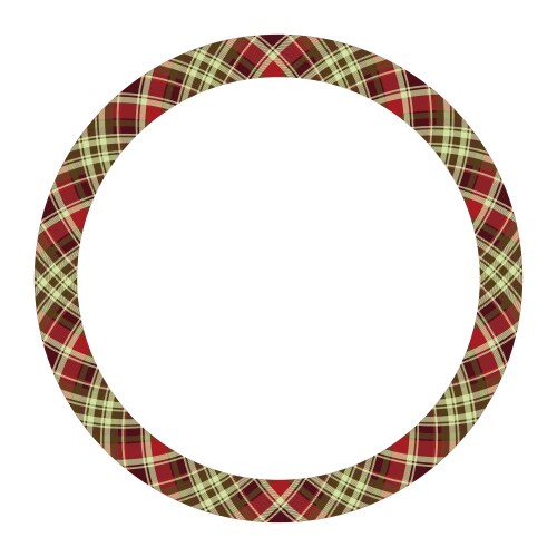 Tartan Plaid Circle Vector Images (over 870)
