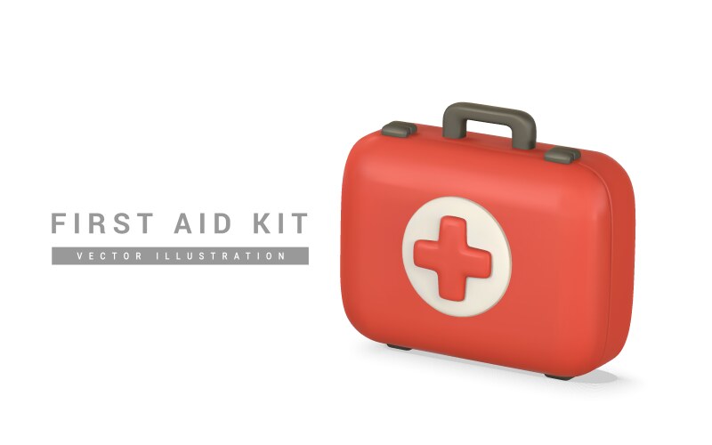 Isolated 3d gift box realistic cartoon Royalty Free Vector