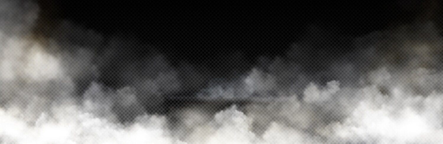 White smoke cloud with overlay effect Royalty Free Vector
