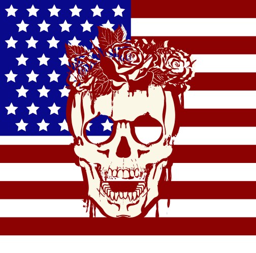 Skull couple dead Royalty Free Vector Image - VectorStock