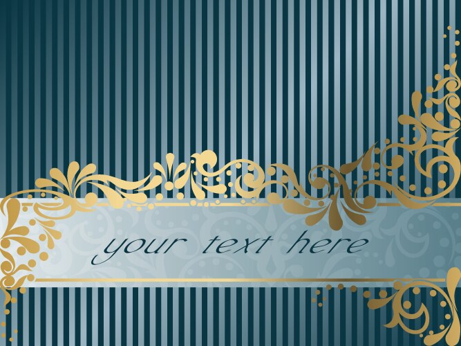 Victorian frame Royalty Free Vector Image - VectorStock