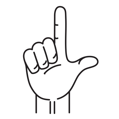 Hand Gesture Loser Vector Images (over 140)