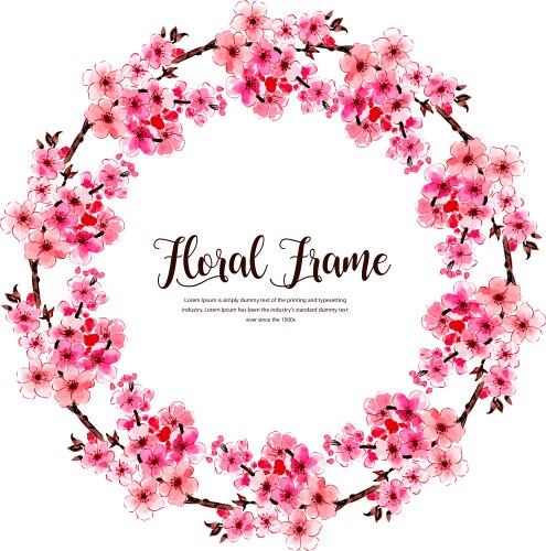 Spring Watercolor Frame Vector Images (over 30,000)
