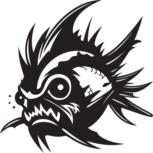 Evil Fish Vector Images (over 1,700)