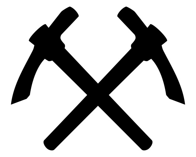 Pickaxe Crossed Vector Images (over 470)
