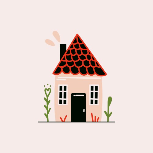 Tiny House Drawing Vector Images (over 490)