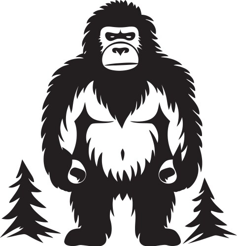 Sasquatch Vector Images (over 1,700)