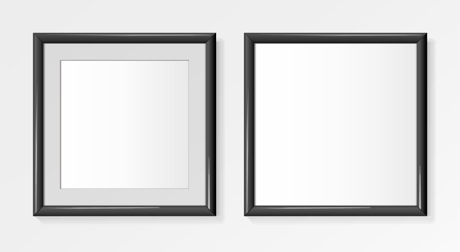 Black realistic blank book cover Royalty Free Vector Image