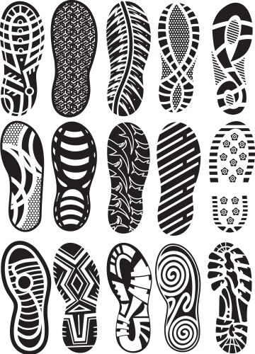 Boot Print Vector Images (over 11,000)