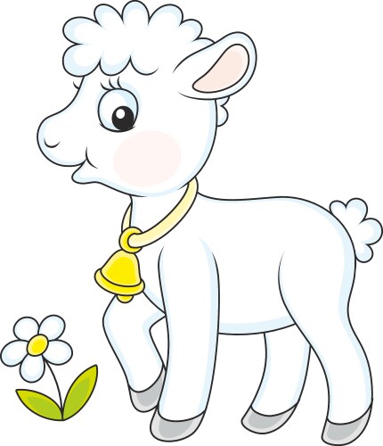 Lamb Royalty Free Vector Image - VectorStock