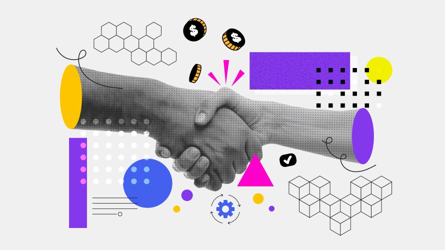 Handshake Royalty Free Vector Image - VectorStock