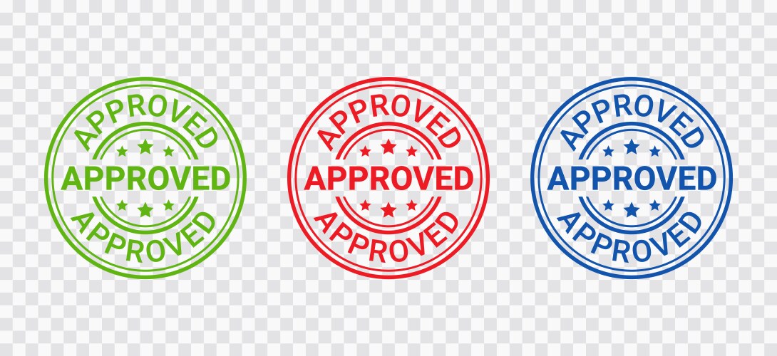 Approved Stamp Vector Images (over 37,000)
