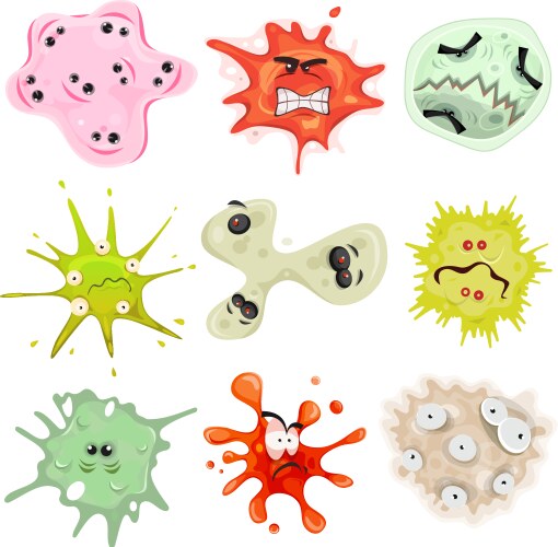 Germs Cartoon Vector Images (over 17,000)