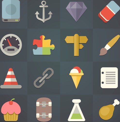 100 universal icons for web and mobile volume 2 Vector Image
