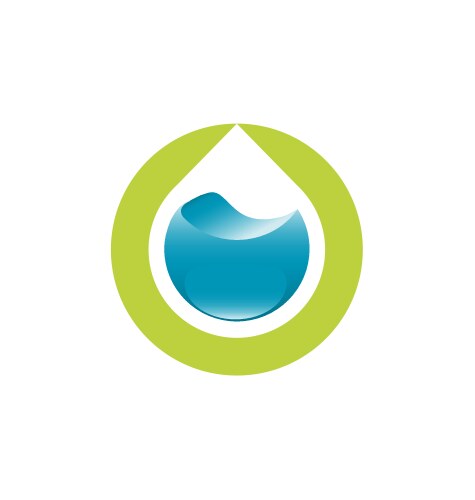 Water purification icon Royalty Free Vector Image