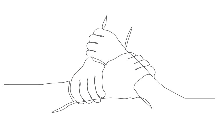 Feather one line drawing Royalty Free Vector Image