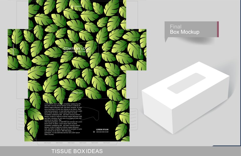 Tissue Box Template Vector Images (over 860)
