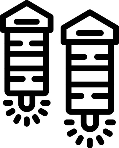 Firework Crackers Outline Vector Images (over 540)