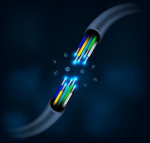 Fiber Optic Vector Images (over 4,300)