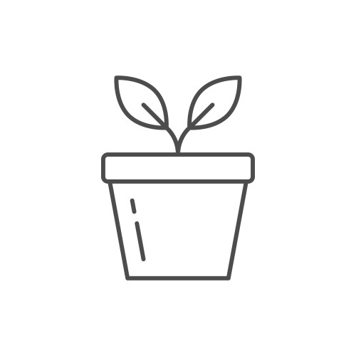 Flower Pot Outline Vector Images (over 17,000)