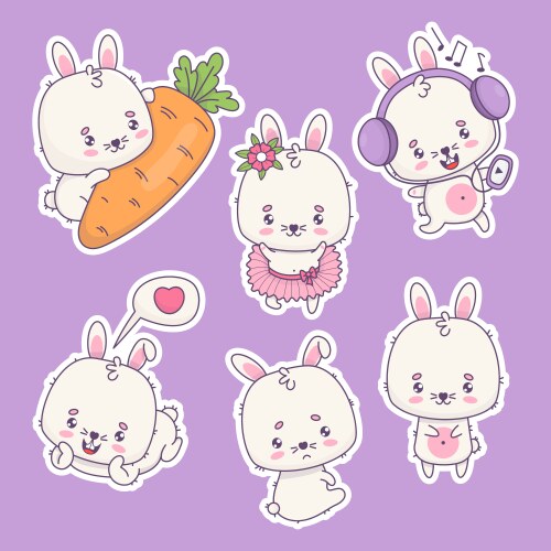 Sad Rabbit Vector Images (over 730)