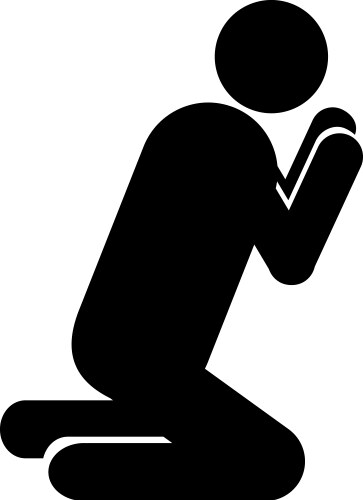 Prayer Royalty Free Vector Image - VectorStock