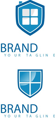 Window logo design Royalty Free Vector Image - VectorStock