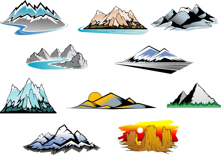 Mountain Vector Images (over 430,000)