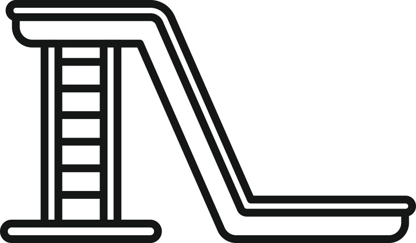 Water Slide Clip Art Black And White Water Slide Stock Illustrations