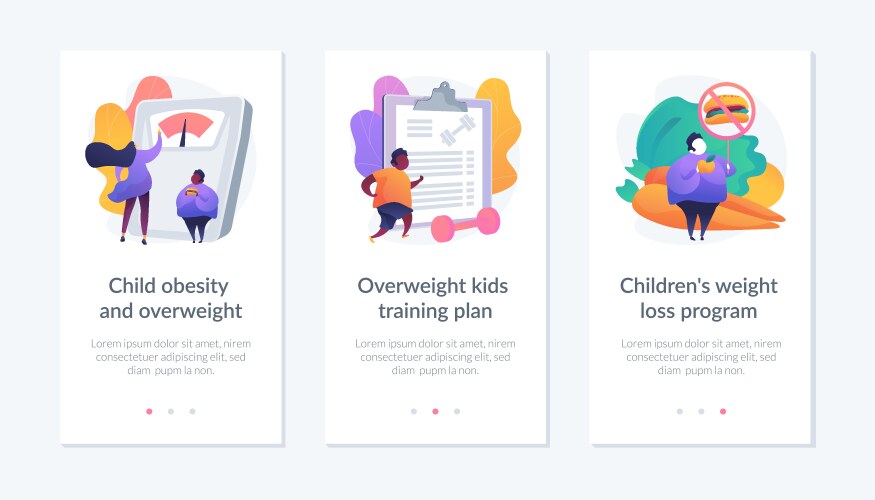 Child Template Obesity Vector Images (50)