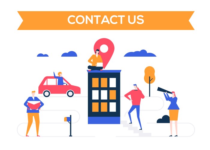 Contact Us Banner Vector Images (over 1,900)