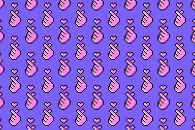 Seamless pattern marijuana leaf weed pixel art Vector Image