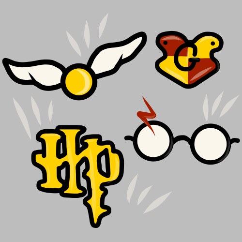 Harry Potter Vector Images (over 850)