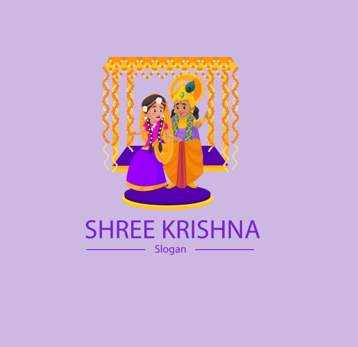 Lord Krishna Logo Vector Images (over 120)