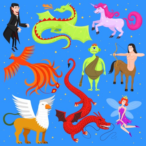 Mythical Creature Vector Images (over 19,000)