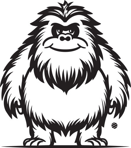Sasquatch Vector Images (over 1,700)