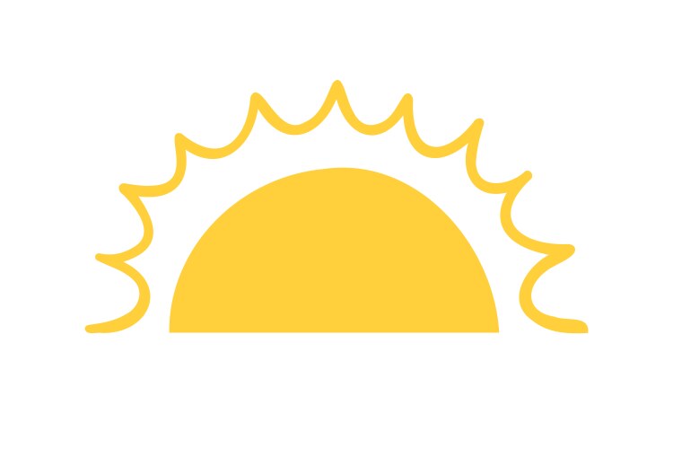 Half Sun Vector Images (over 4,200)