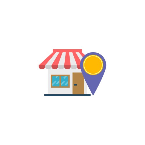 Identify market gaps concept icon Royalty Free Vector Image