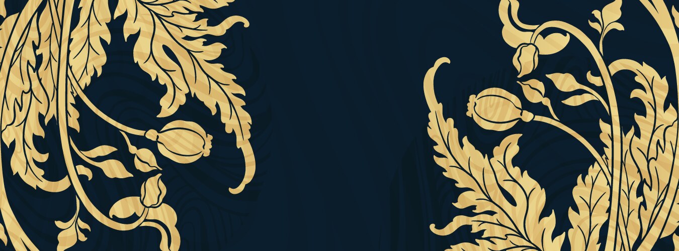 Elegant prestigious background template with peony